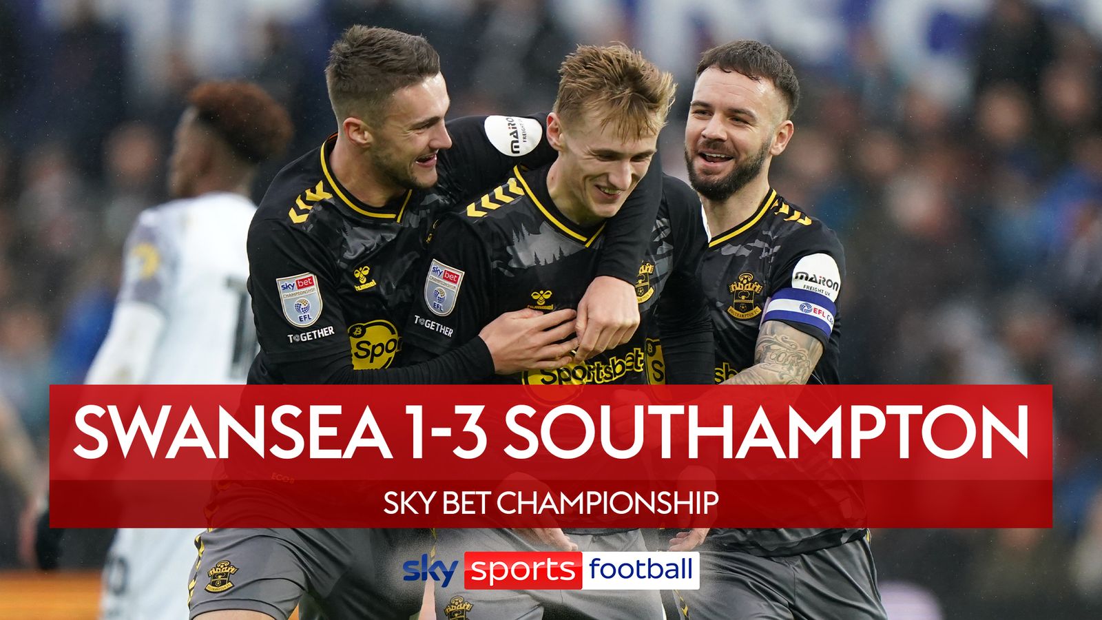 Swansea City 1-3 Southampton: Saints set club-record 21 games unbeaten ...