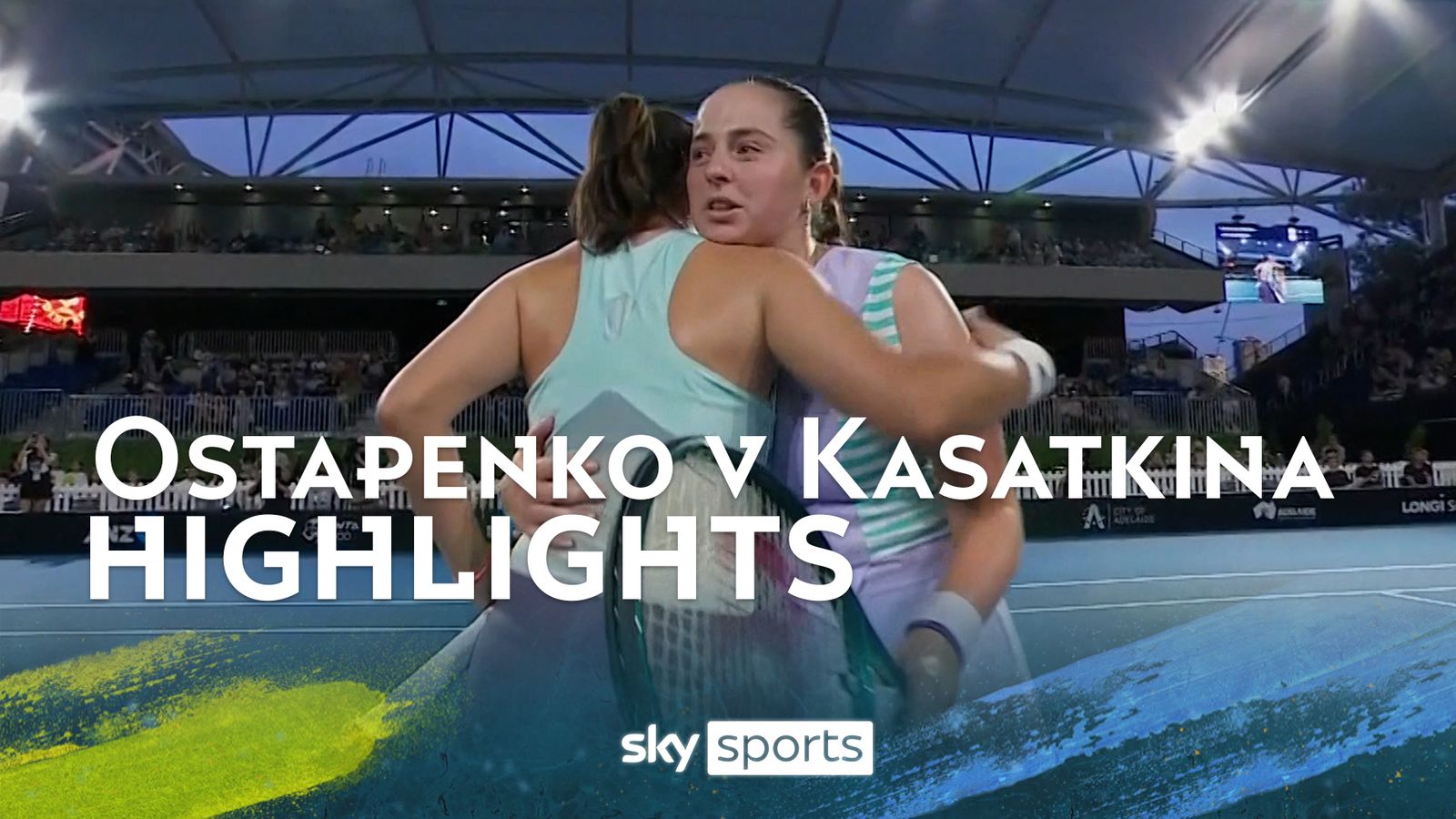 Highlights: Jelena Ostapenko dominant in Adelaide final victory over Daria Kasatkina | Tennis ...