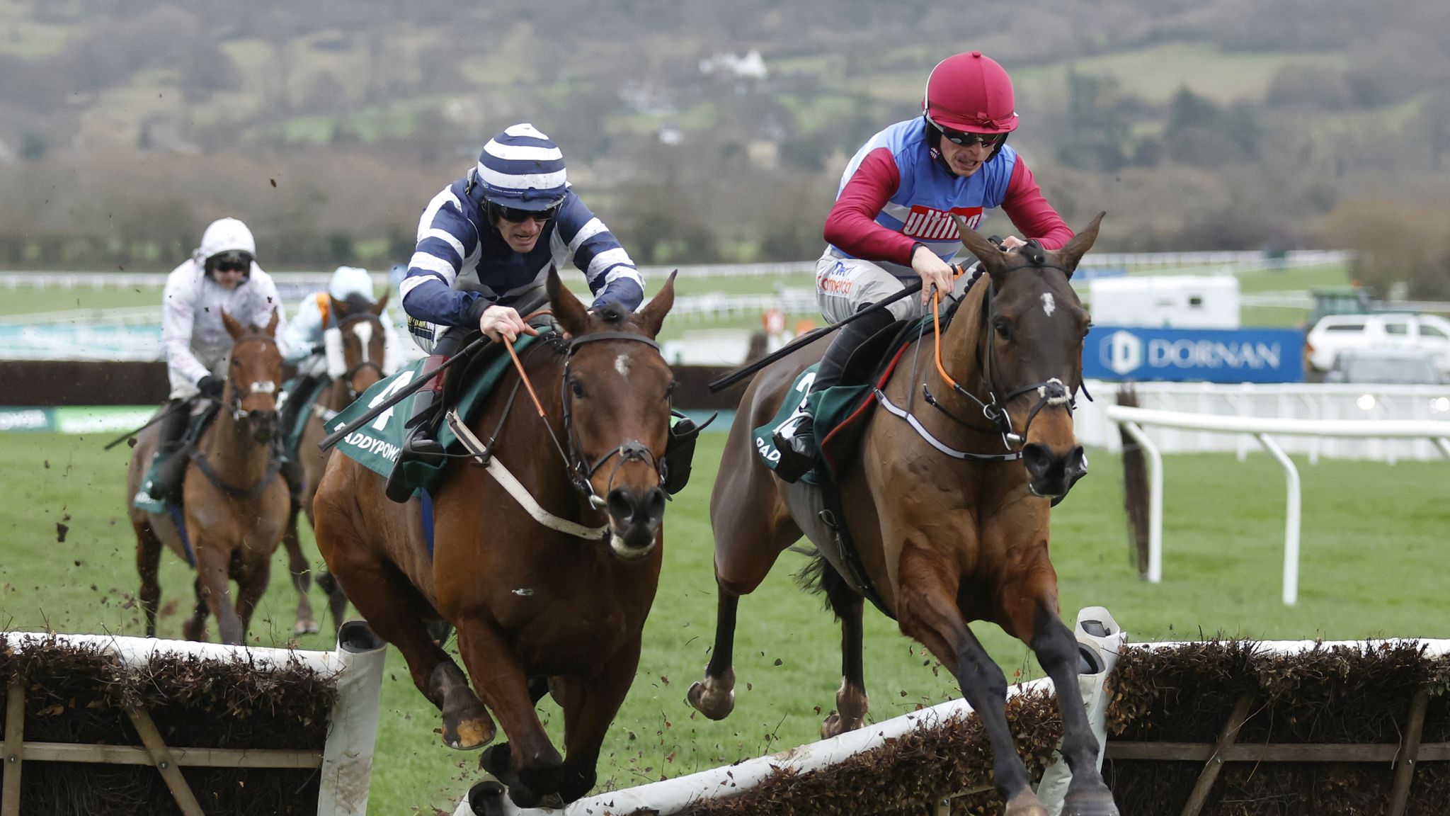 New Year's Day Handicap Chase: Harry Redknapp celebrates as Ben Jones ...