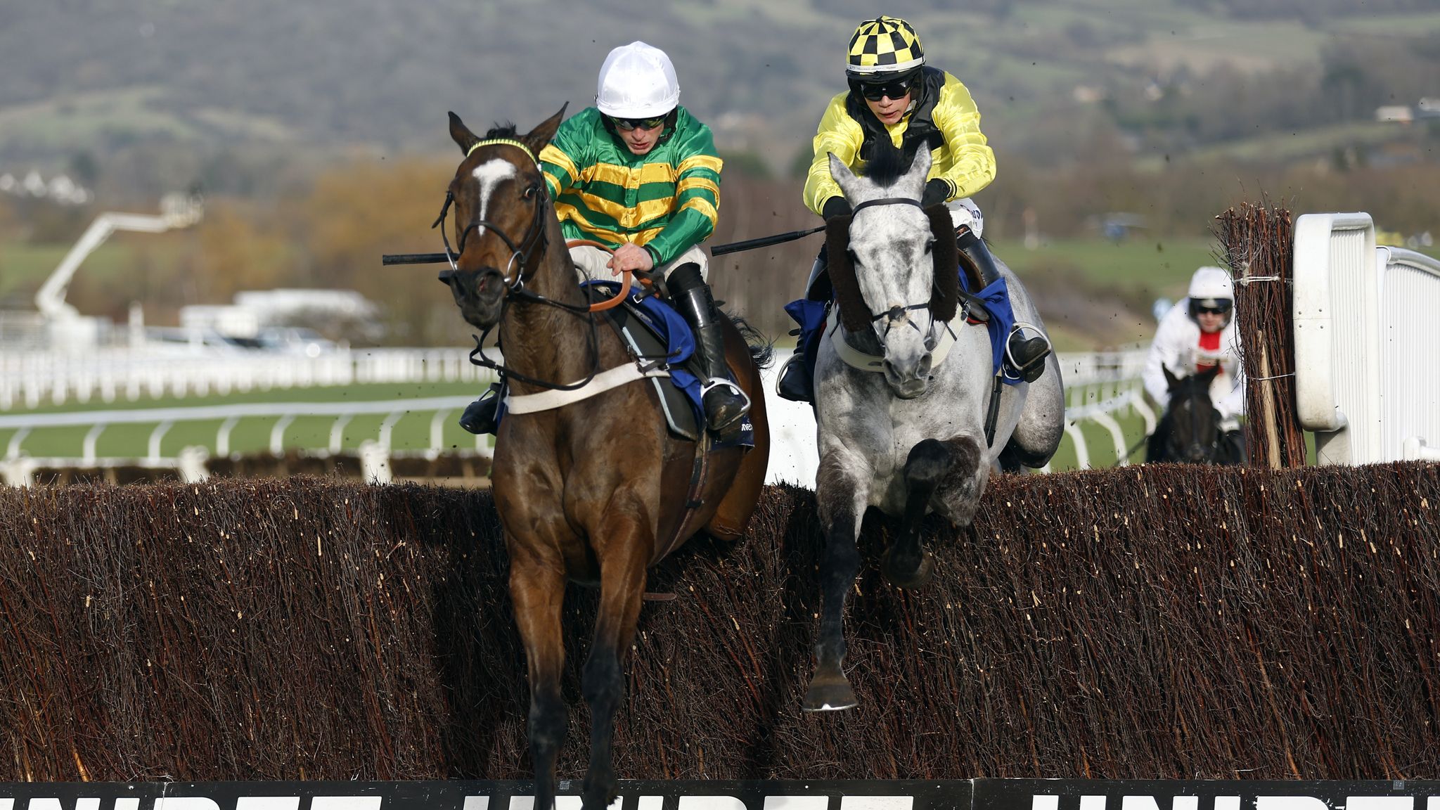 Clarence House Chase: Elixir De Nutz beats Jonbon in huge shock on ...