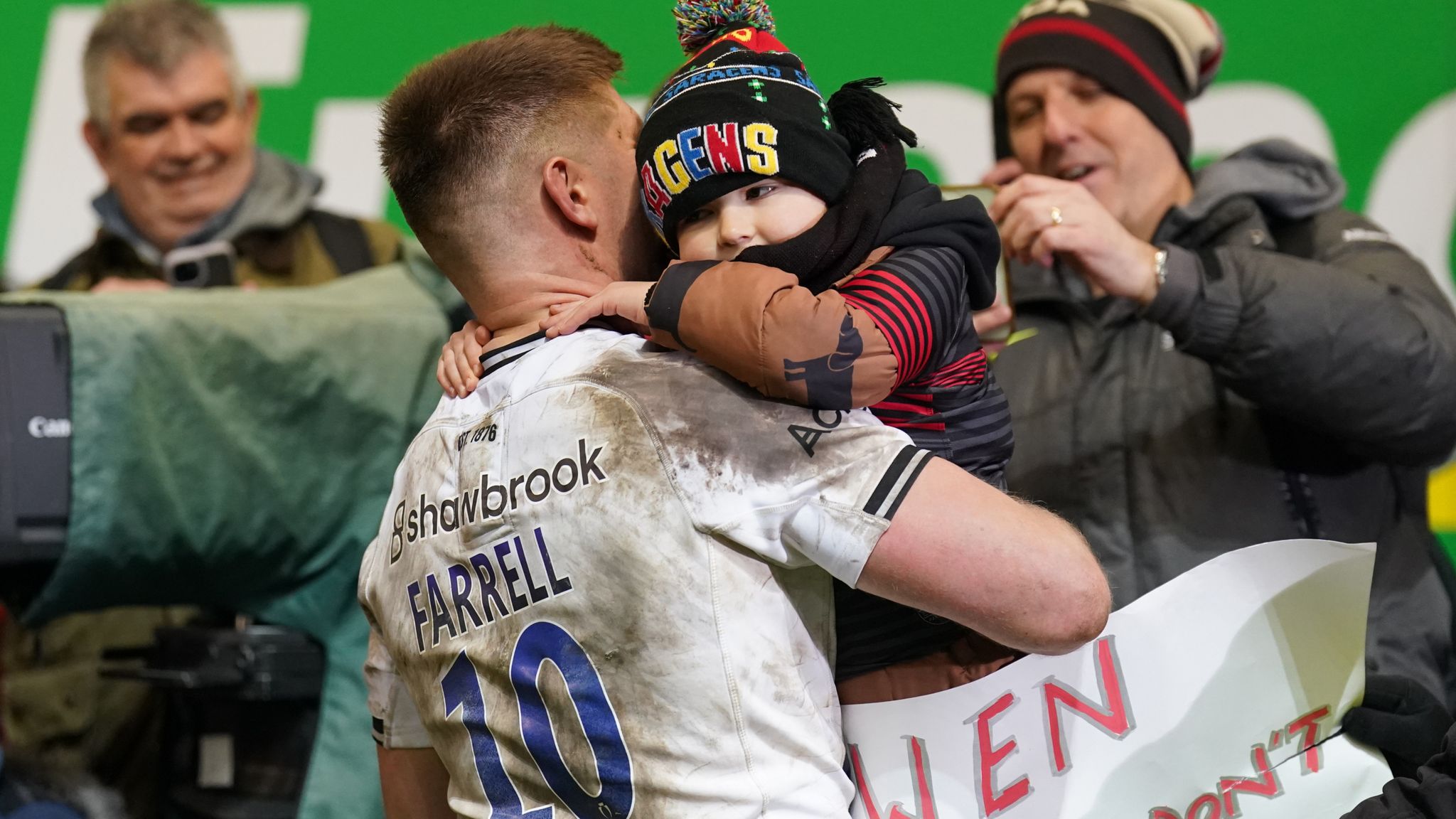Owen Farrell: Mark McCall on captain's future as Saracens suffer ...