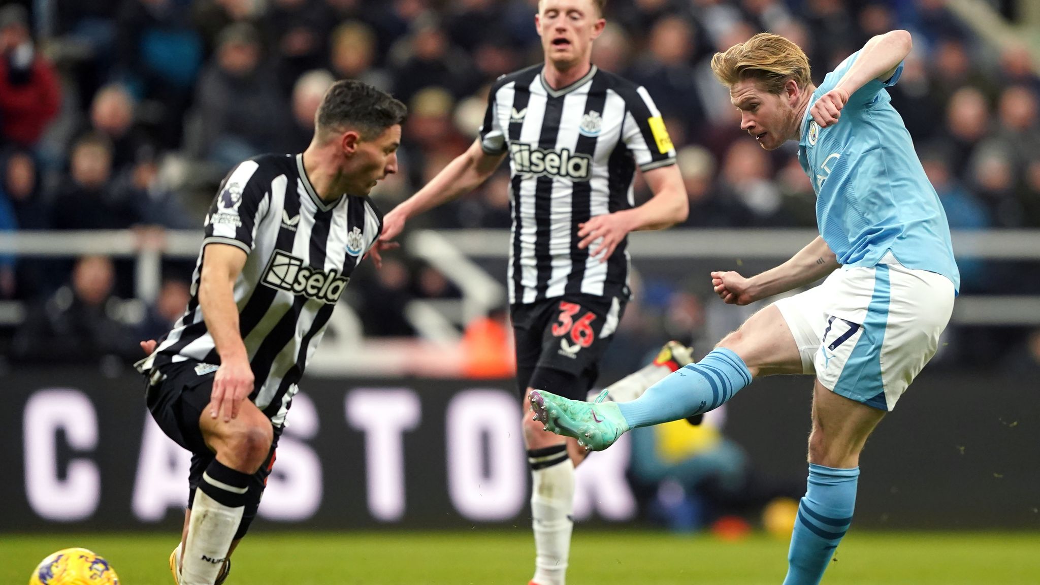 Newcastle 2-3 Man City: Kevin De Bruyne's masterful cameo inspires Pep Guardiola's side to ...