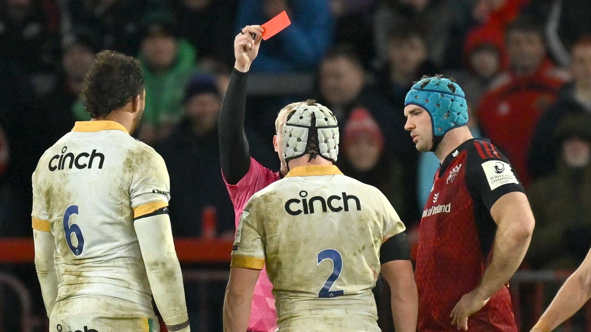 Munster 23-26 Northampton Saints: Visitors steal Champions Cup win ...