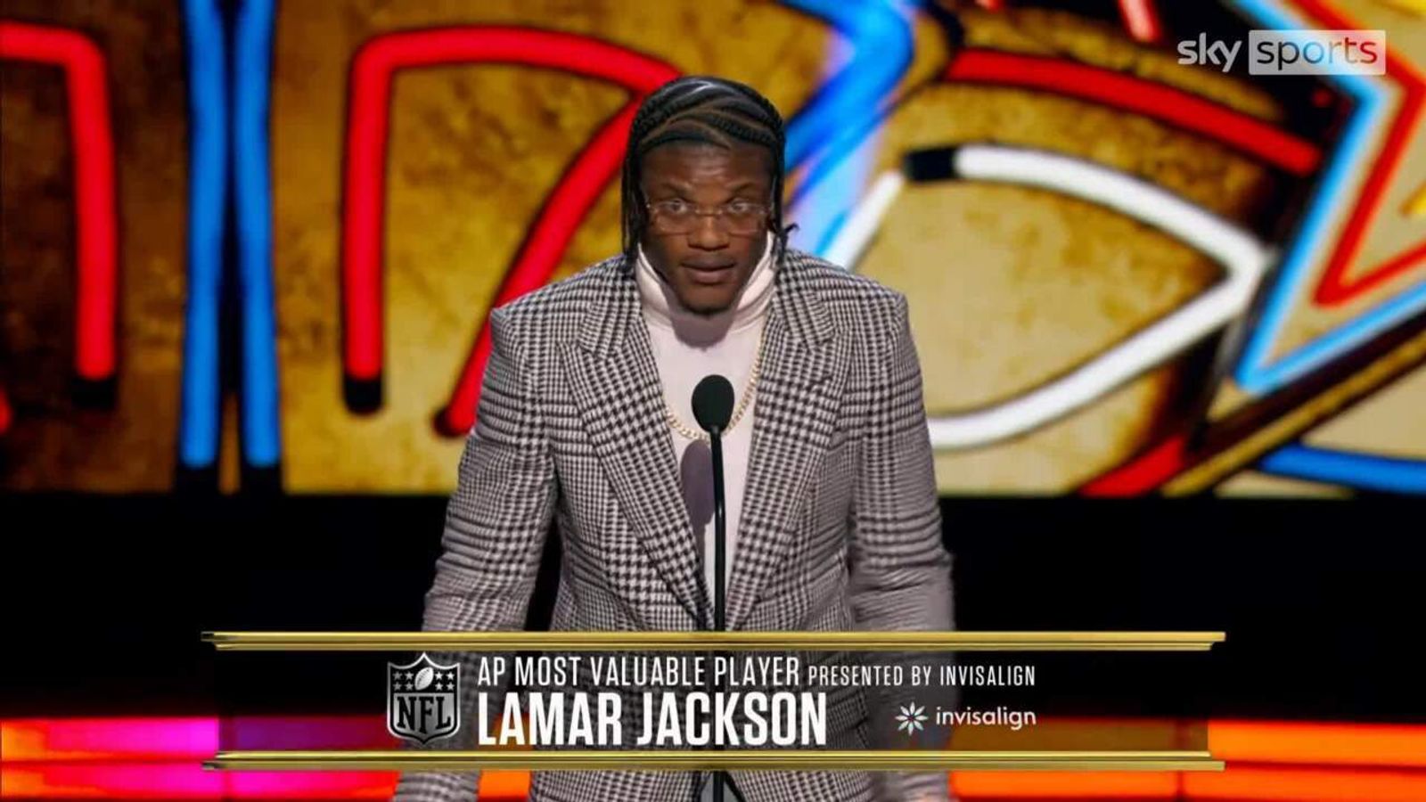 Lamar Jackson: Baltimore Ravens quarterback named NFL's MVP for second ...