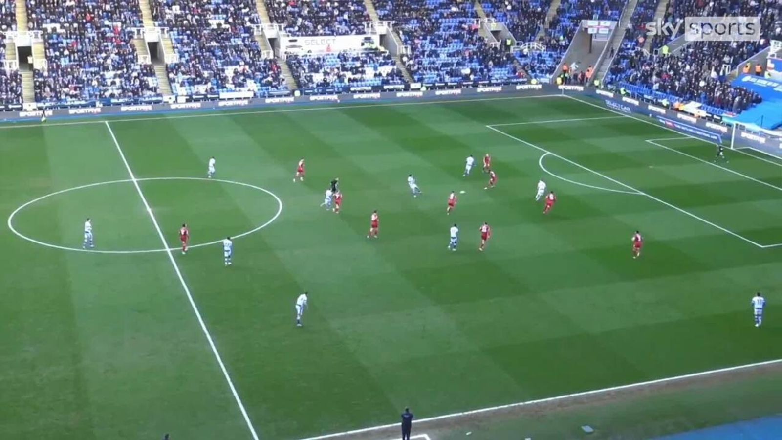 Sam Smith scores for Reading after tight offside call | Football News ...