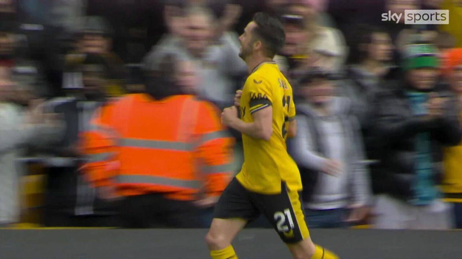 Sarabia heads Wolves into the lead | Football News | Sky Sports