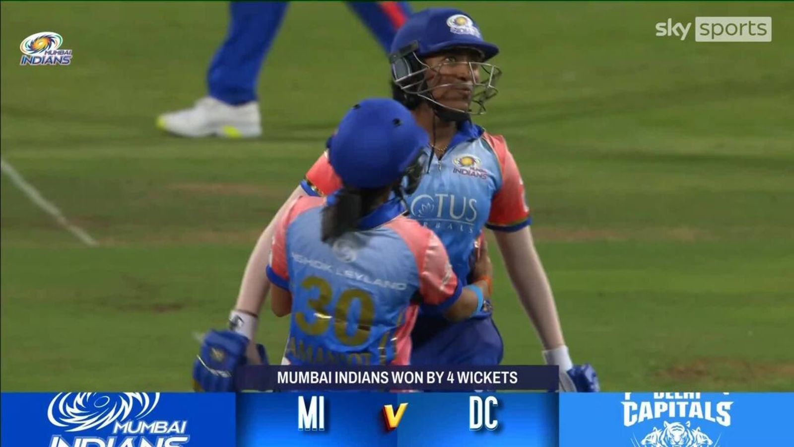 'An incredible moment!' | Huge final-ball six gives Mumbai stunning WPL ...