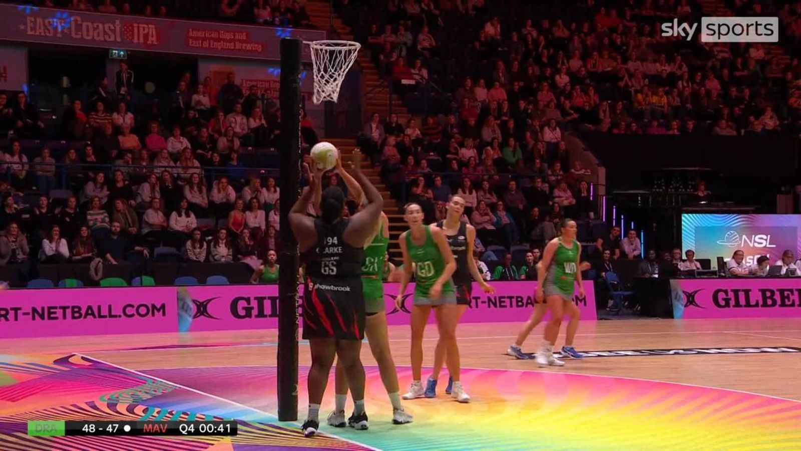 Cardiff Dragons 48-48 Saracens Mavericks | Netball Super League ...