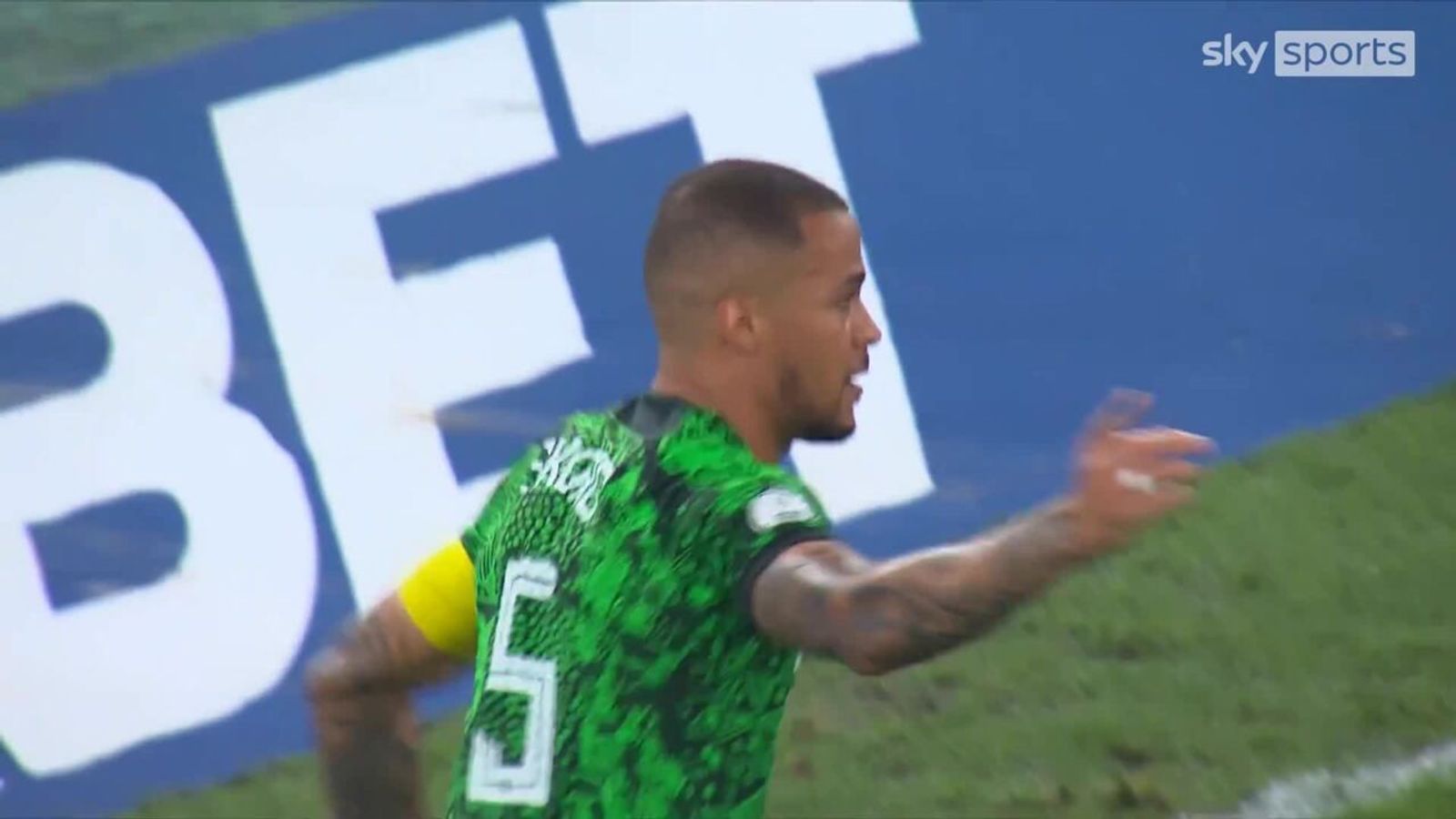 AFCON: William Troost-Ekong's headed opener for Nigeria in final ...