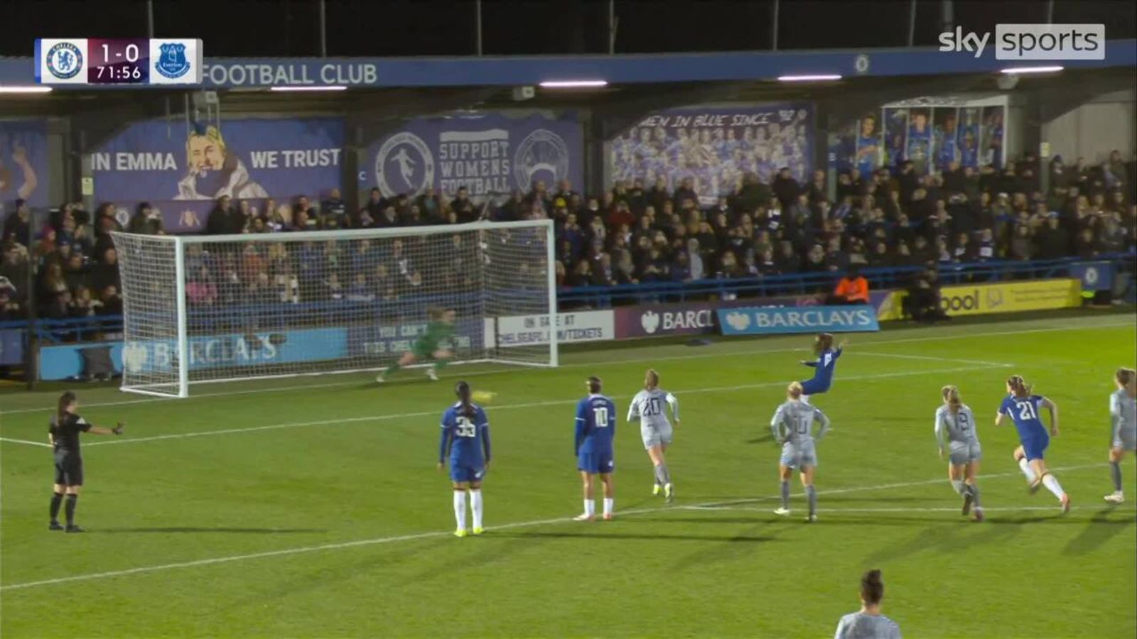Chelsea double the lead after unlucky Everton concede second penalty ...