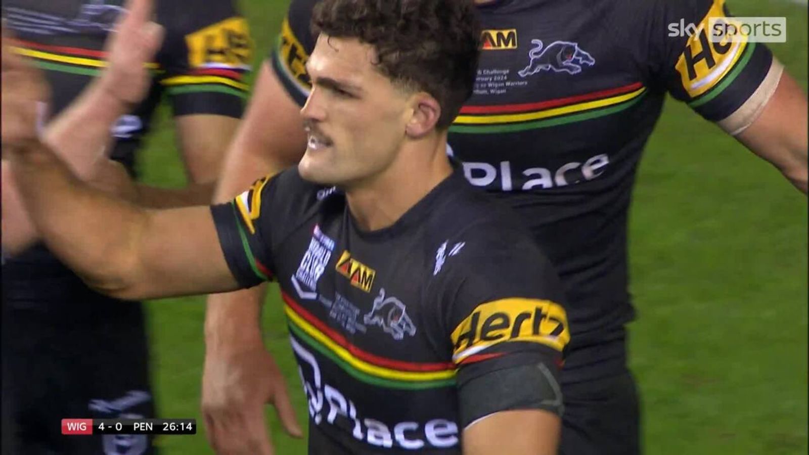 Nathan Cleary try moves Penrith ahead | Rugby League News | Sky Sports