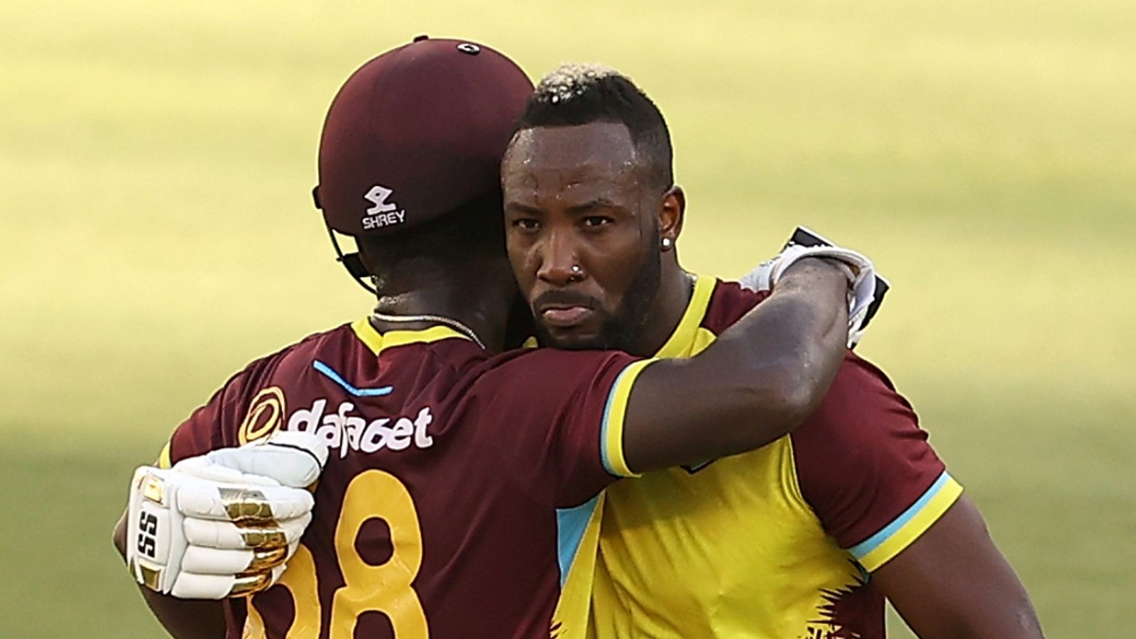 Australia vs West Indies: Andre Russell's rapid 71 in record stand ...