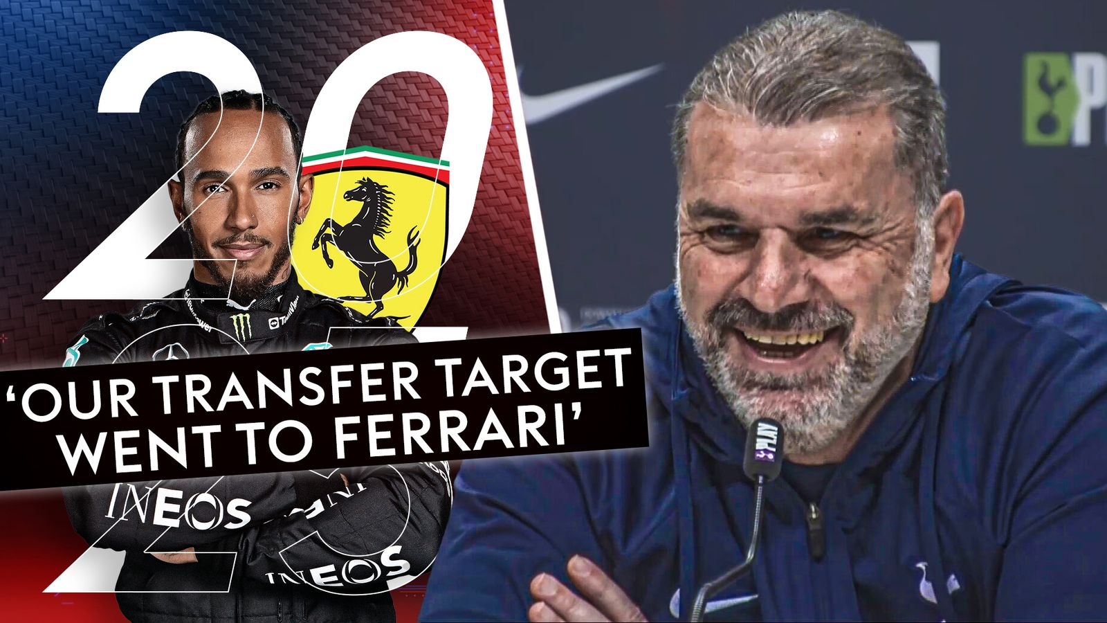 Lewis Hamilton to Ferrari: Tom Brady, Jon Rahm and Luis Figo among ...