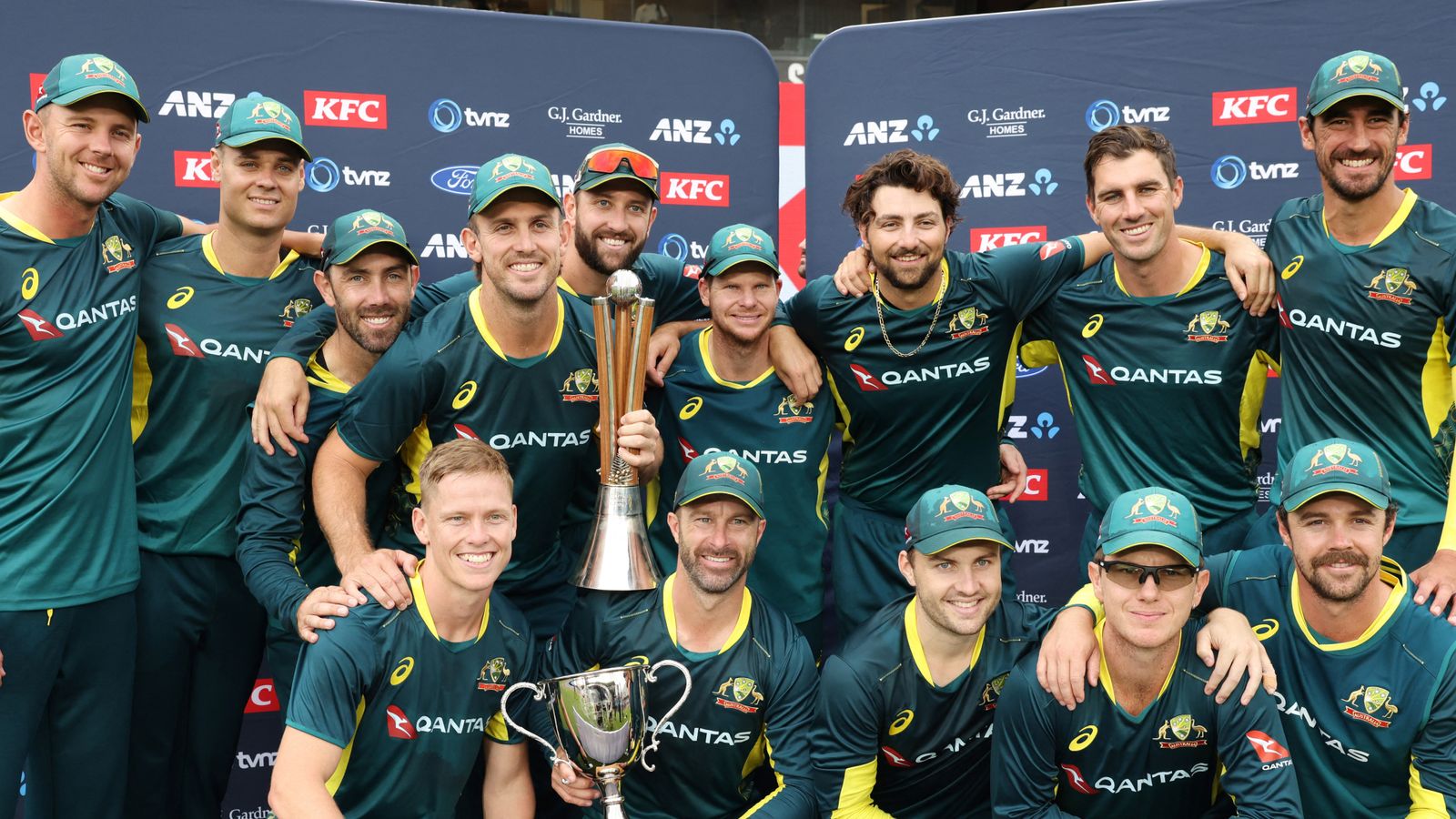 Australia beat New Zealand by 27 runs via DLS in third T20I to complete ...
