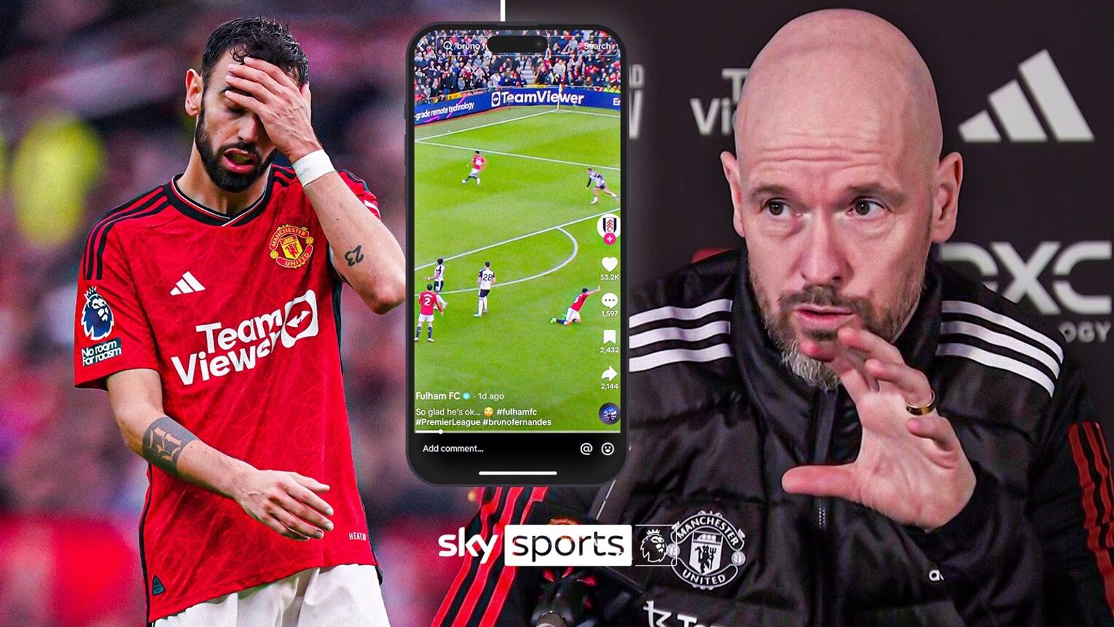 Fulham's Bruno Fernandes TikTok that infuriated Erik ten Hag | Football ...