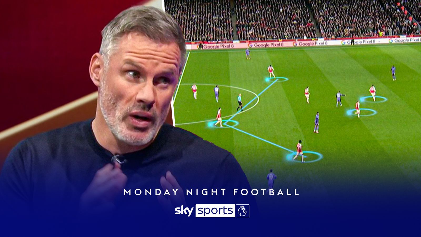 Jamie Carragher dissects Arsenal's 'modern' form of defending against ...