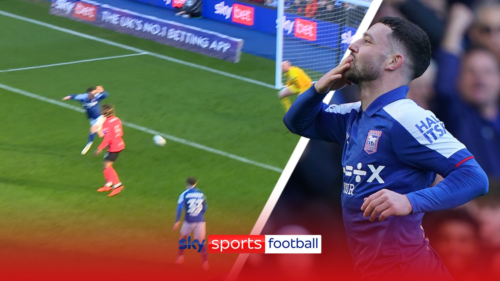 Conor Chaplin nets outrageous flick for Ipswich! | Football News | Sky Sports