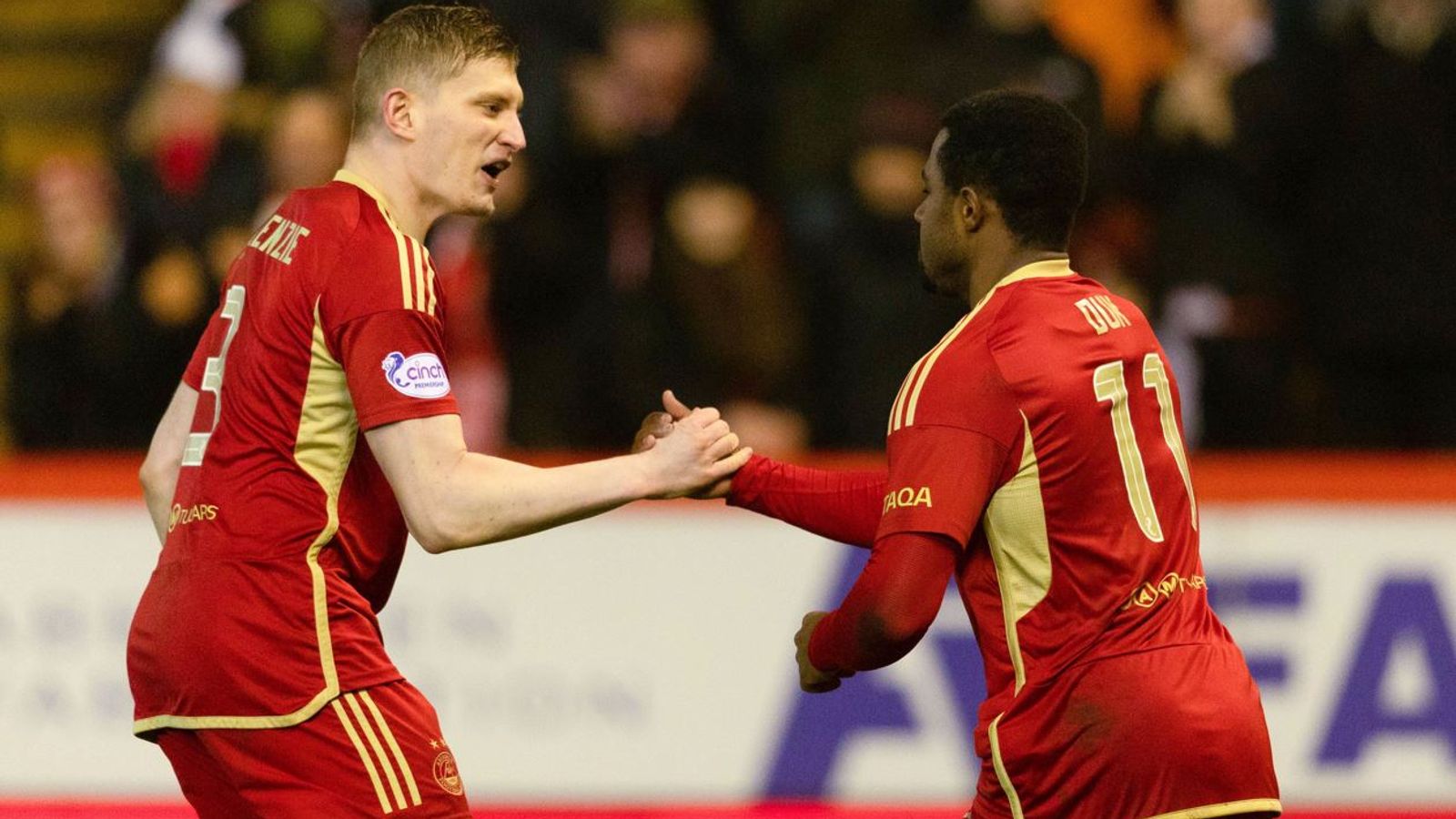 Aberdeen 3-3 Motherwell: Duk double sparks brilliant comeback as Dons ...