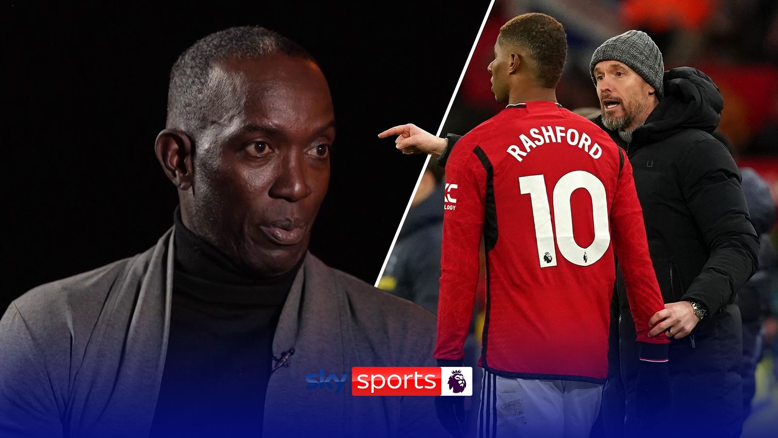 Dwight Yorke assesses Manchester United's struggles | 'Rashford is the ...