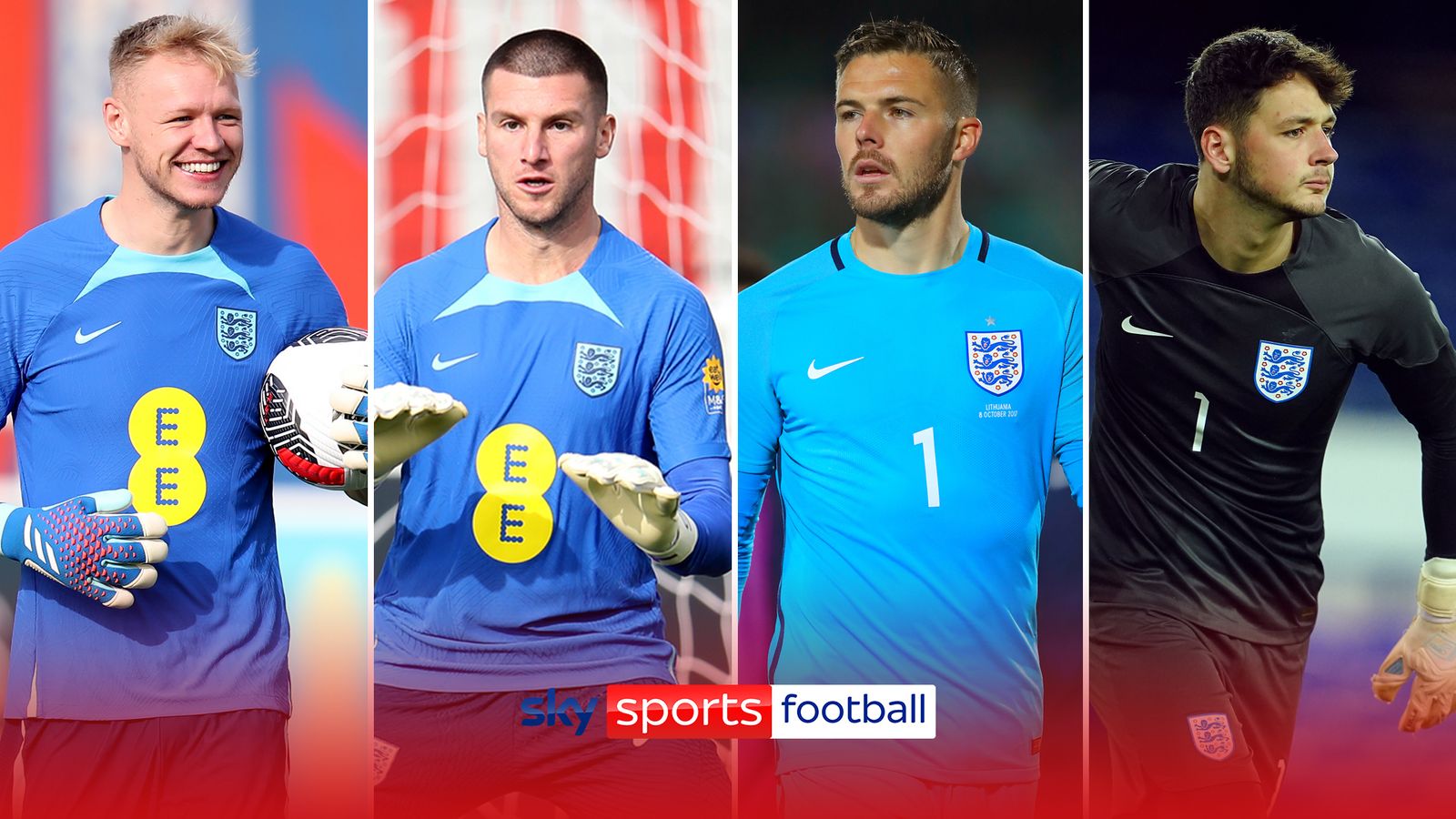 Aaron Ramsdale, Sam Johnstone, Jack Butland and James Trafford | Who ...