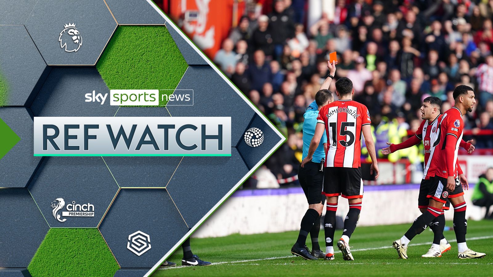 Ref Watch: VAR correct to upgrade yellow for Mason Holgate challenge on ...