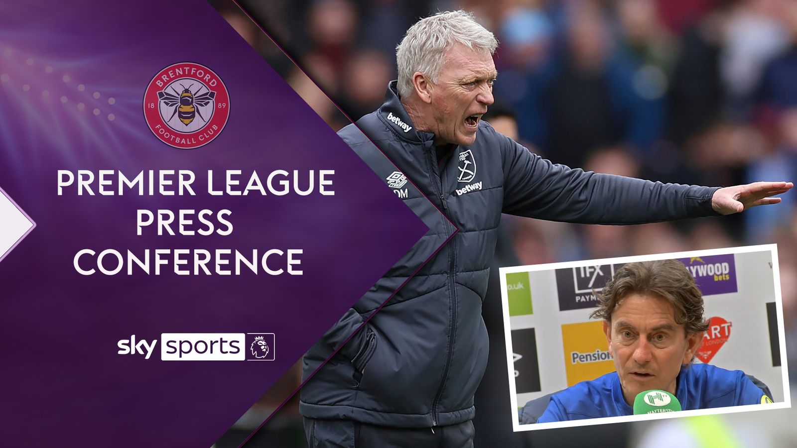 He deserves much more credit | Thomas Frank on David Moyes pressure ...