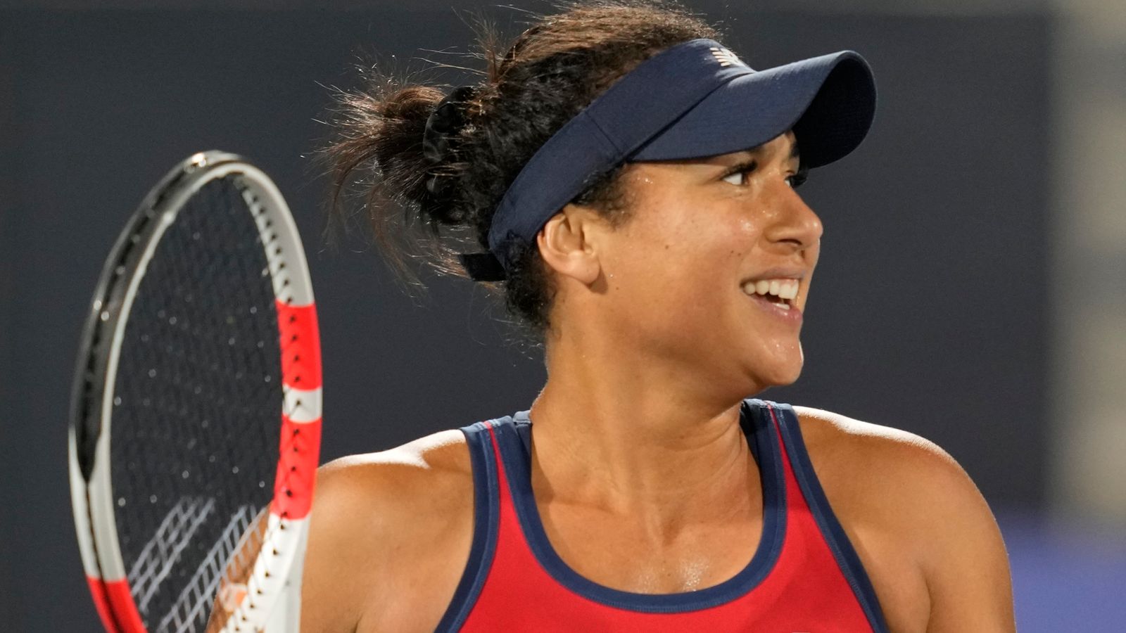Abu Dhabi Open: Heather Watson joins Emma Raducanu in last-16 after win over Veronika ...