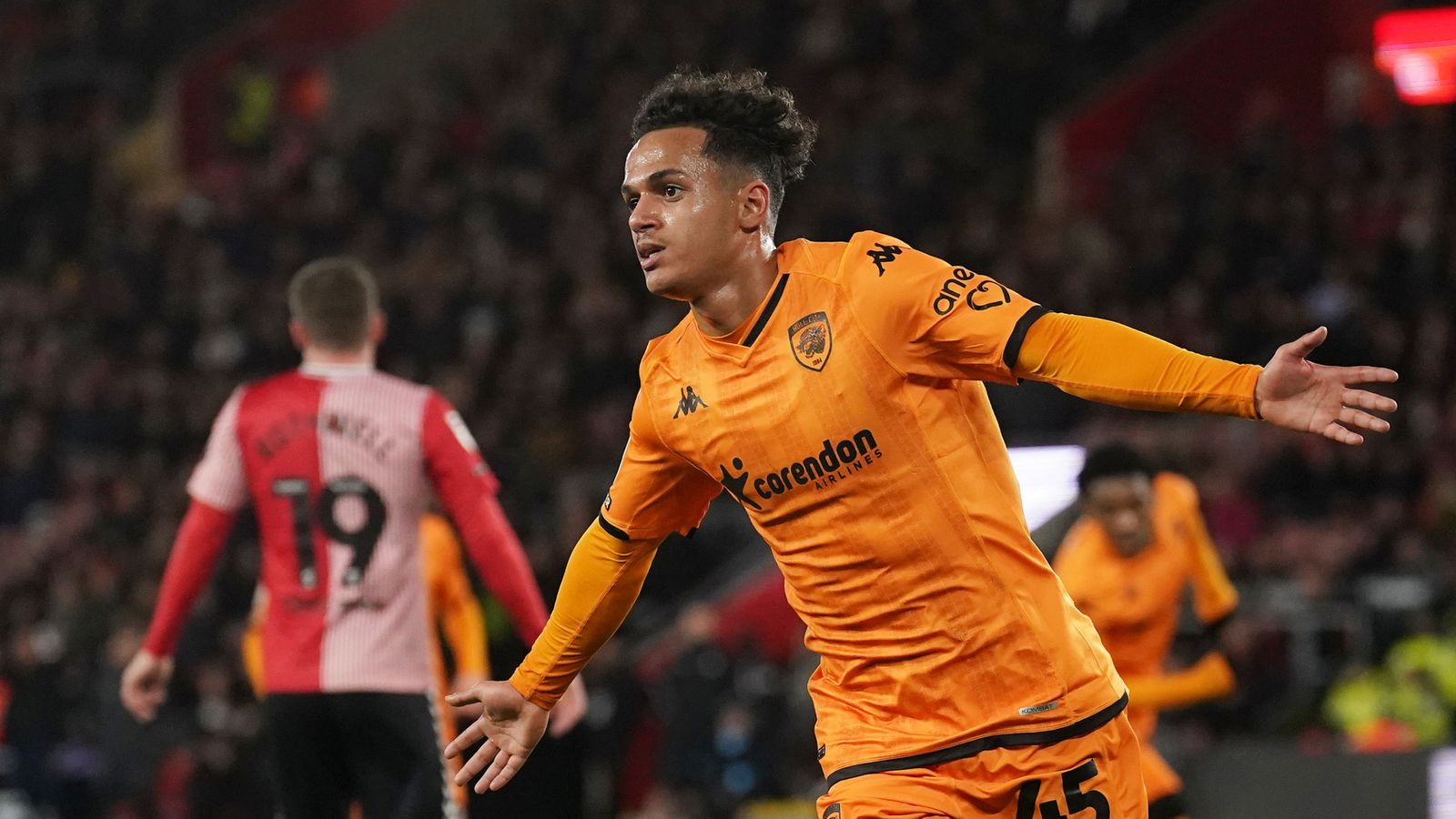 Southampton 1-2 Hull City: Anass Zaroury and Fabio Carvalho net in ...