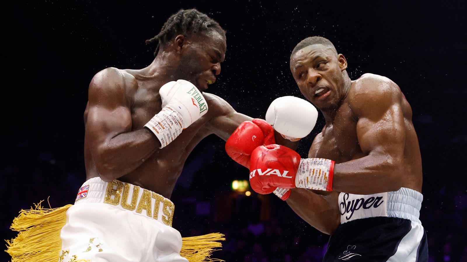 Joshua Buatsi knocks down Dan Azeez and wins Wembley thriller - as it ...