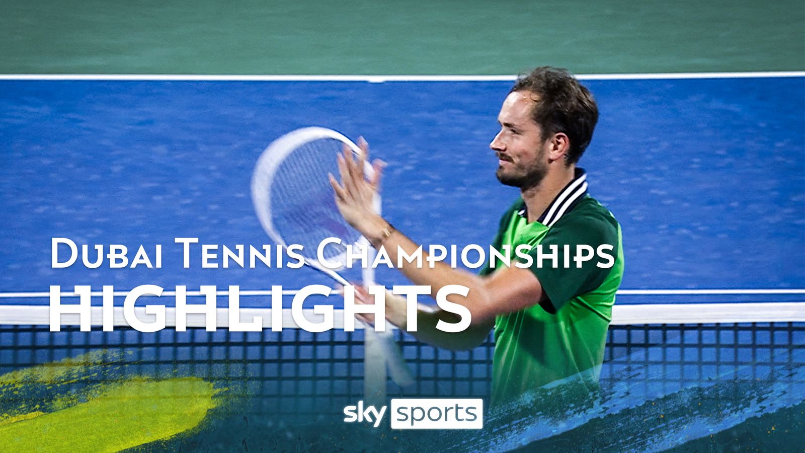 Alejandro Davidovich Fokina vs Daniil Medvedev | Dubai Tennis Championships highlights | Tennis ...