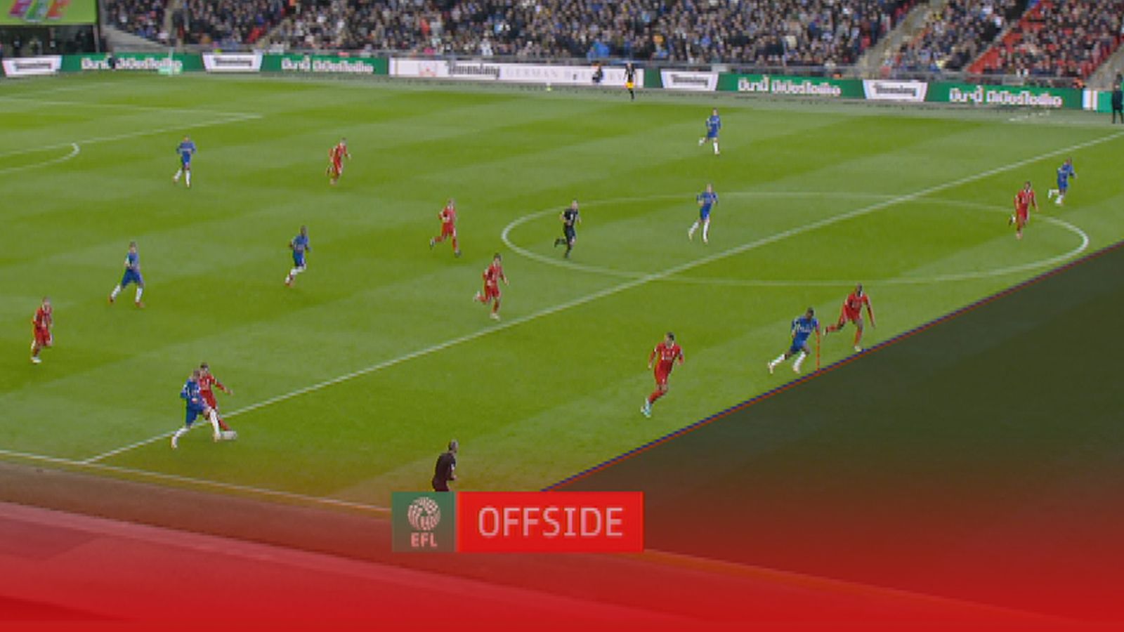 'Immaculate officiating!' | Raheem Sterling goal ruled out for offside ...