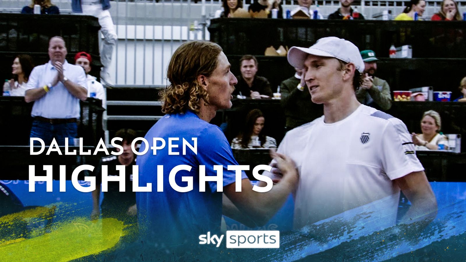 Purcell edges past Krueger in thriller | Dallas Open highlights ...