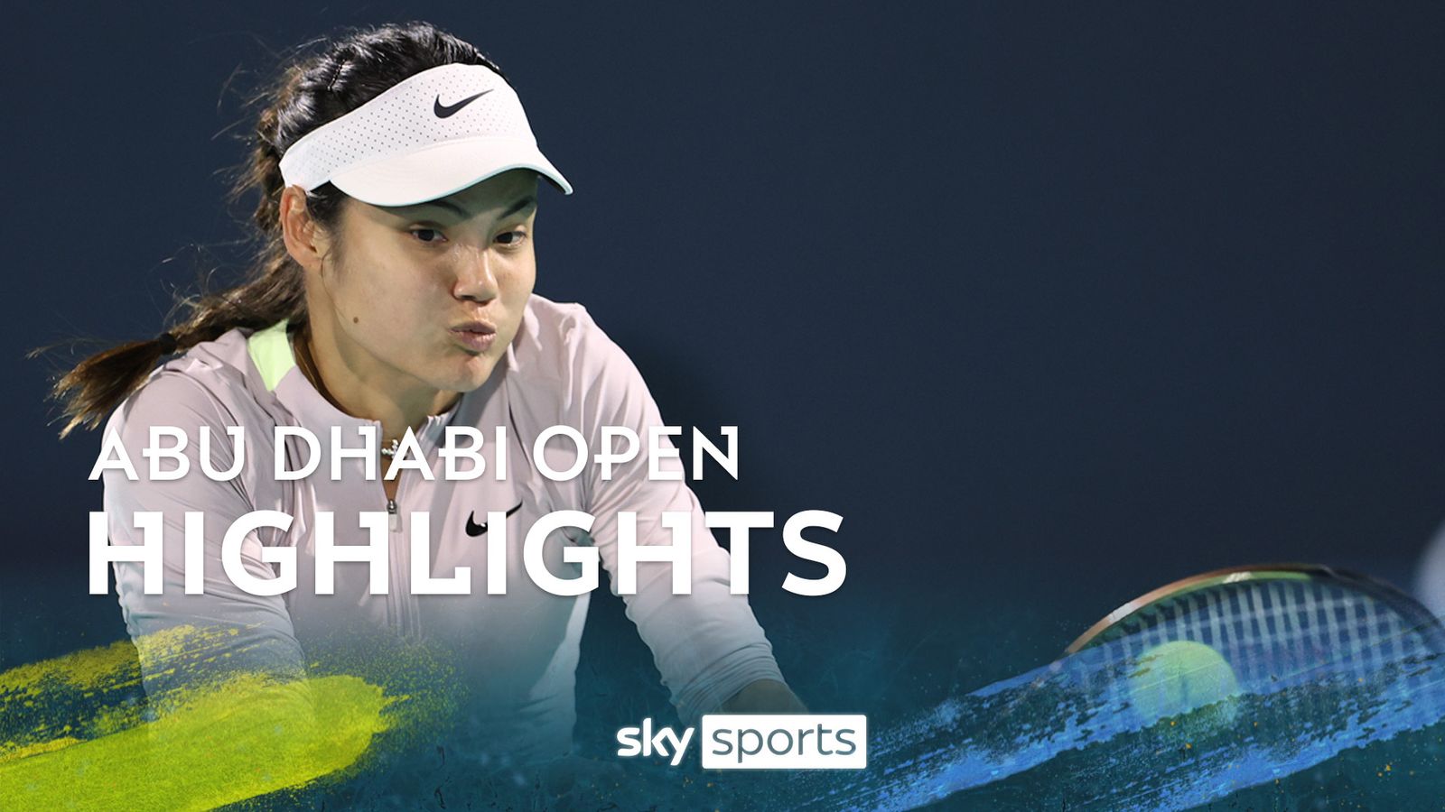 Emma Raducanu suffers straight sets defeat against Ons Jabeur | Abu Dhabi Open highlights ...