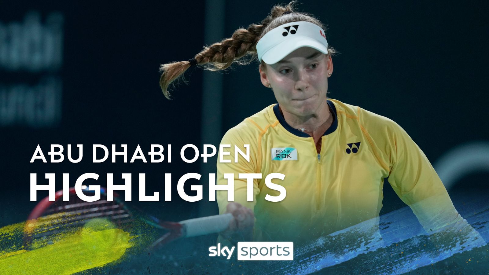 Abu Dhabi Open: Elena Rybakina reaches final after thriller against ...