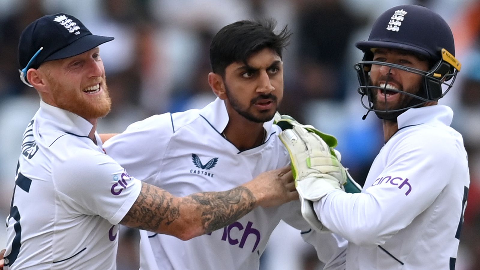 Shoaib Bashir takes four as England rip through India batting order to ...