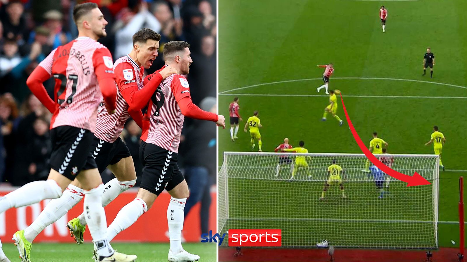 The best volley of the season? Joe Rothwell scores screamer for ...