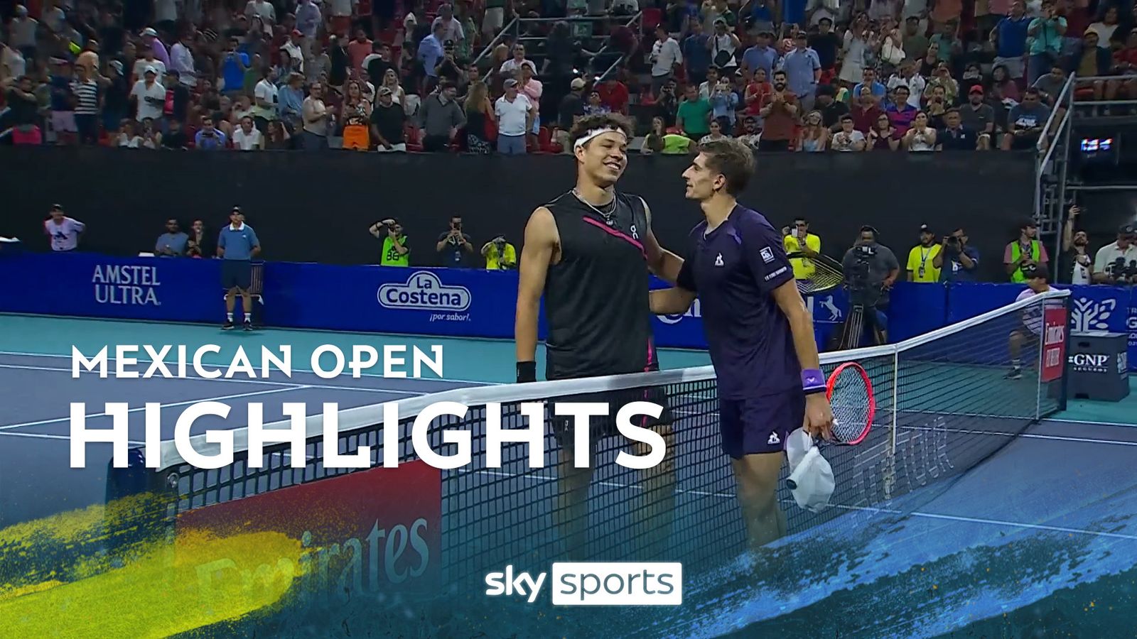 Ben Shelton gets the better of Matteo Arnaldi at the Mexican open ...