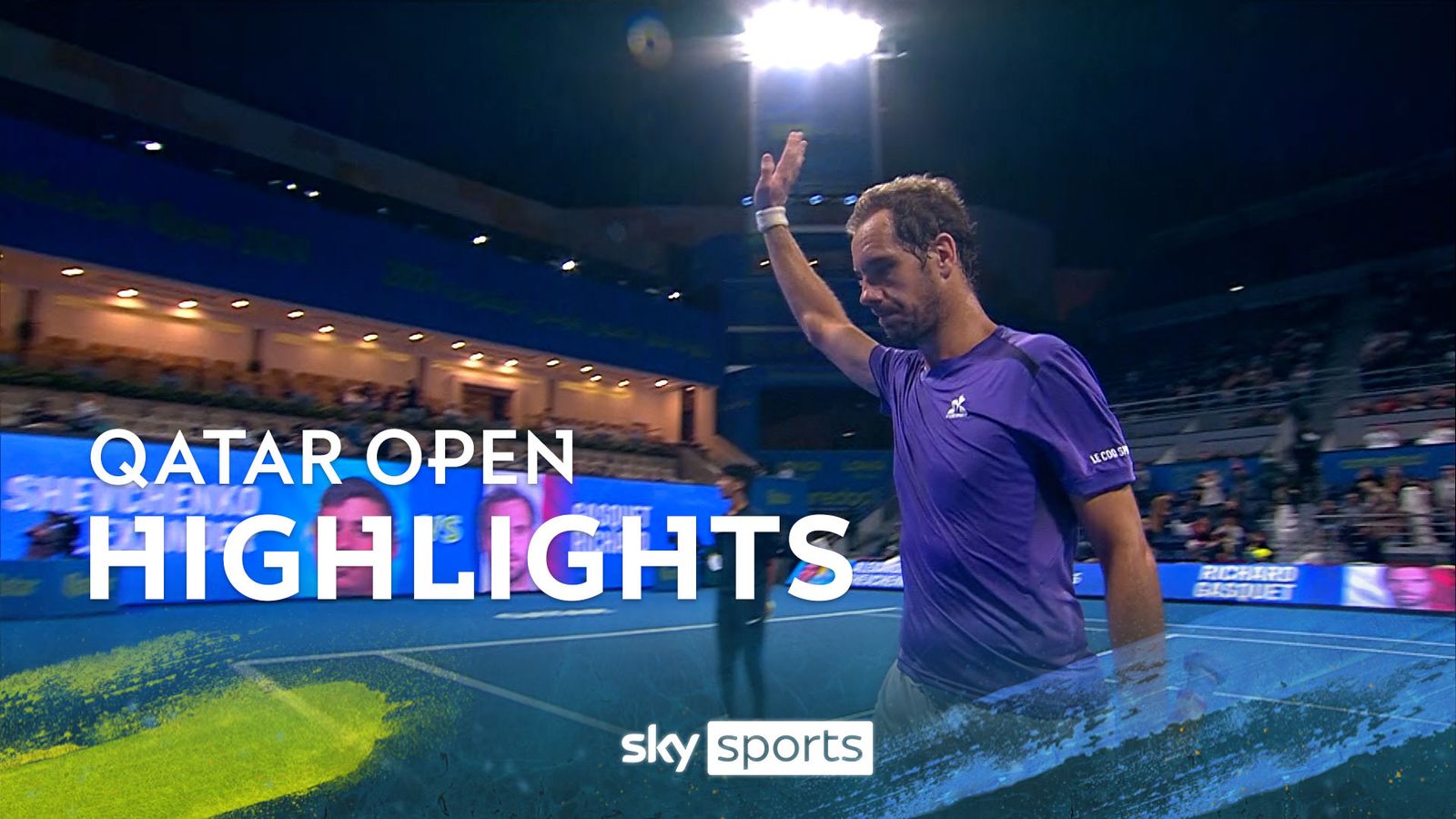 Richard Gasquet beats Alexander Shevchenko to set up Andrey Rublev meeting in Qatar | Tennis ...