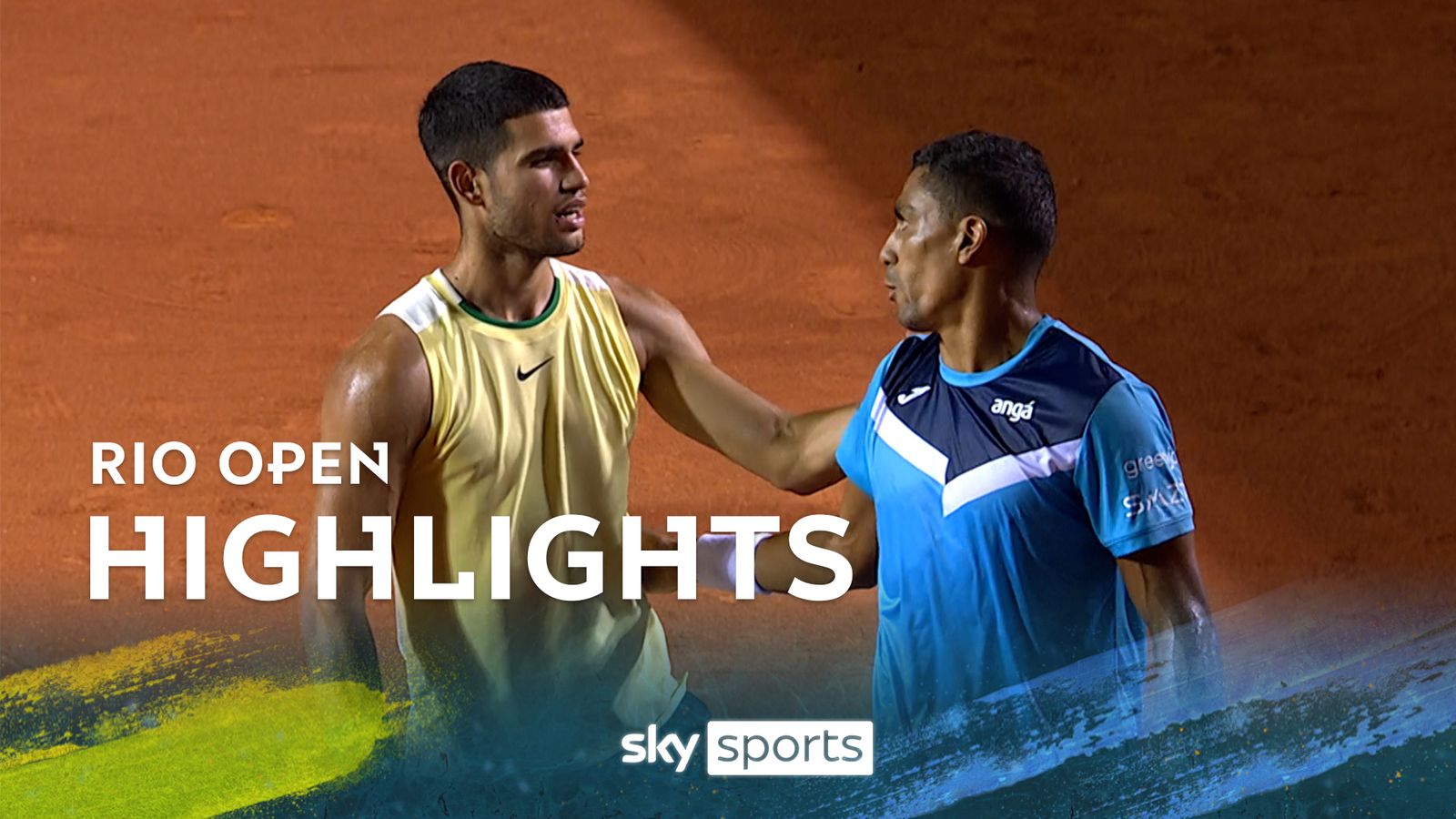 Carlos Alcaraz suffers ankle injury in Rio Open | Tennis News | Sky Sports