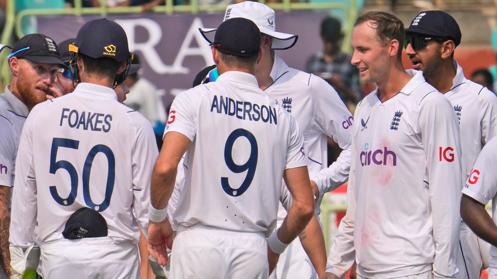 India vs England: James Anderson gives update on Joe Root's finger ...