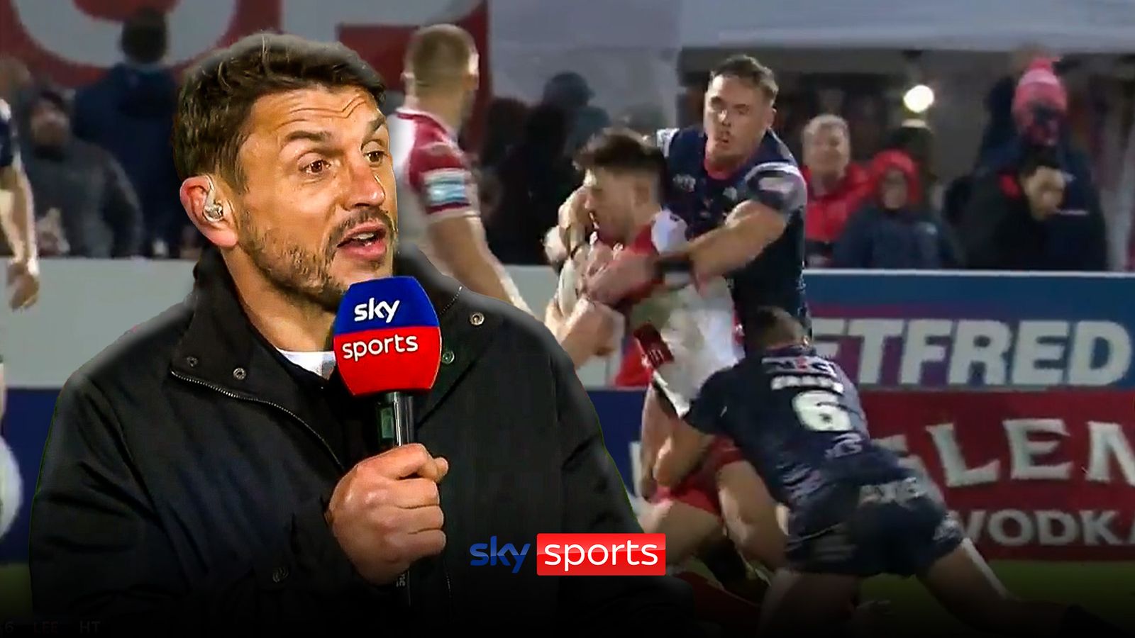 Should James Donaldson have seen red? | Jon Wilkin: Tackle was reckless ...