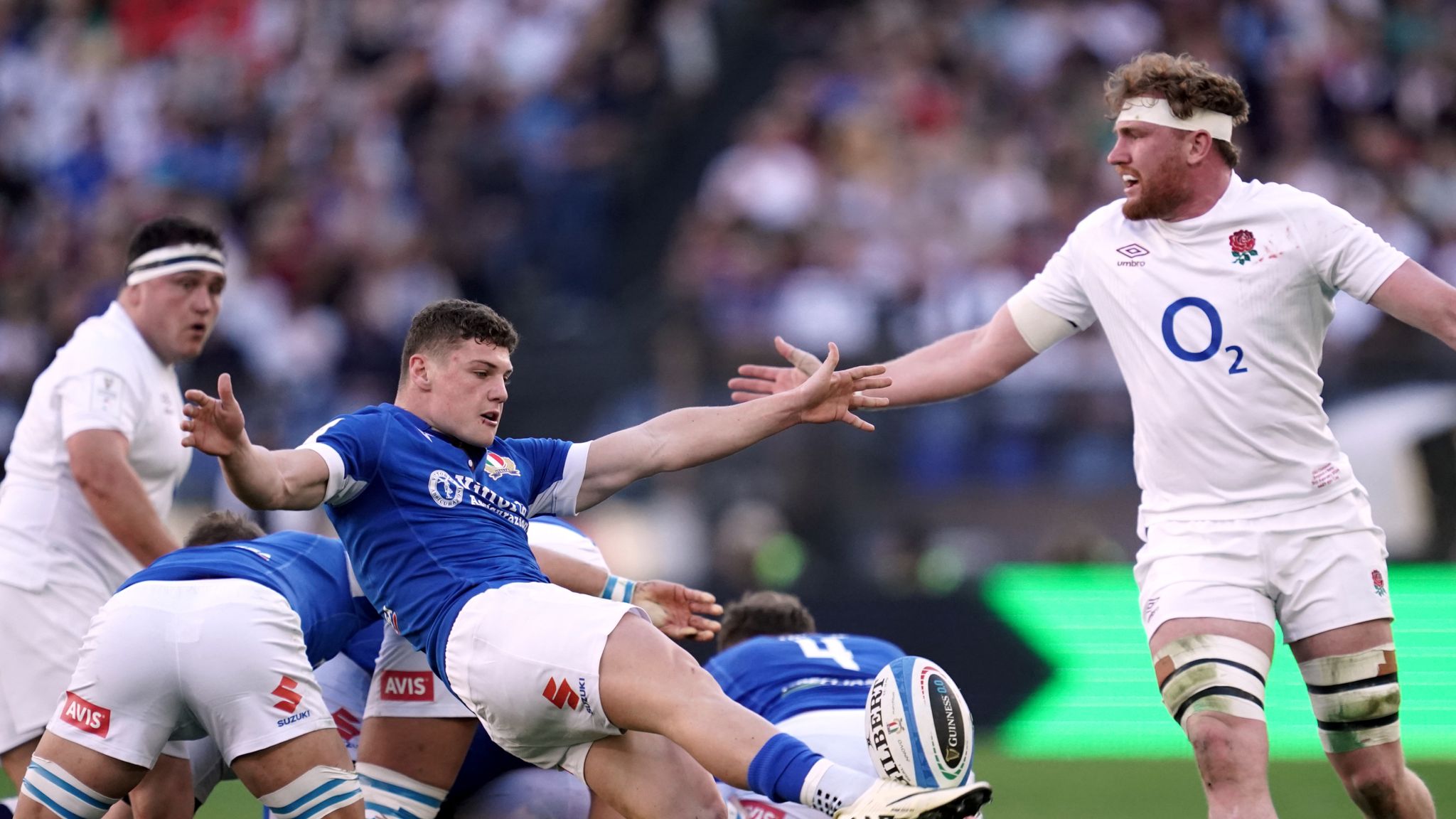 Italy 24-27 England: George Ford kicks England to slender Six Nations win in fightback against ...