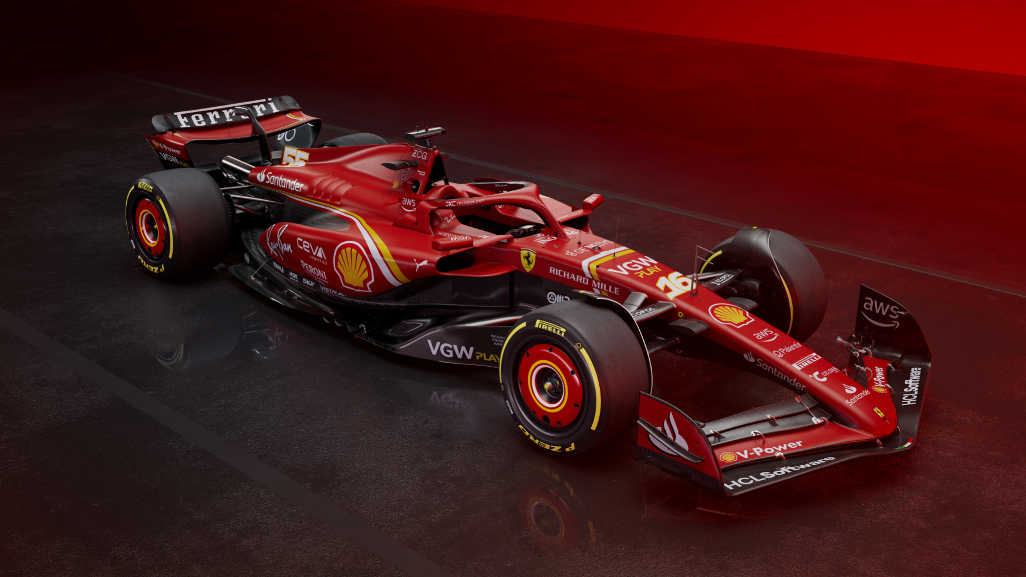 Ferrari reveal striking new 2024 Formula 1 car, the SF-24, as they aim ...