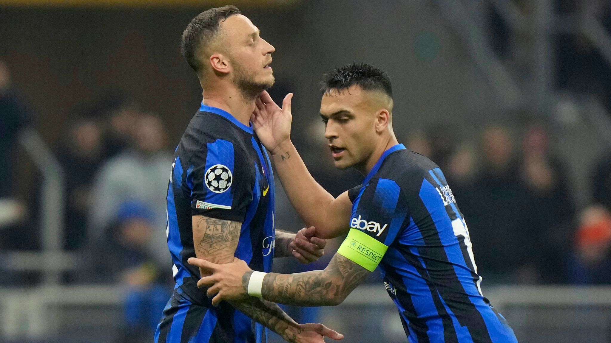 Inter Milan 1-0 Atletico Madrid: Marko Arnautovic strikes as Serie A ...