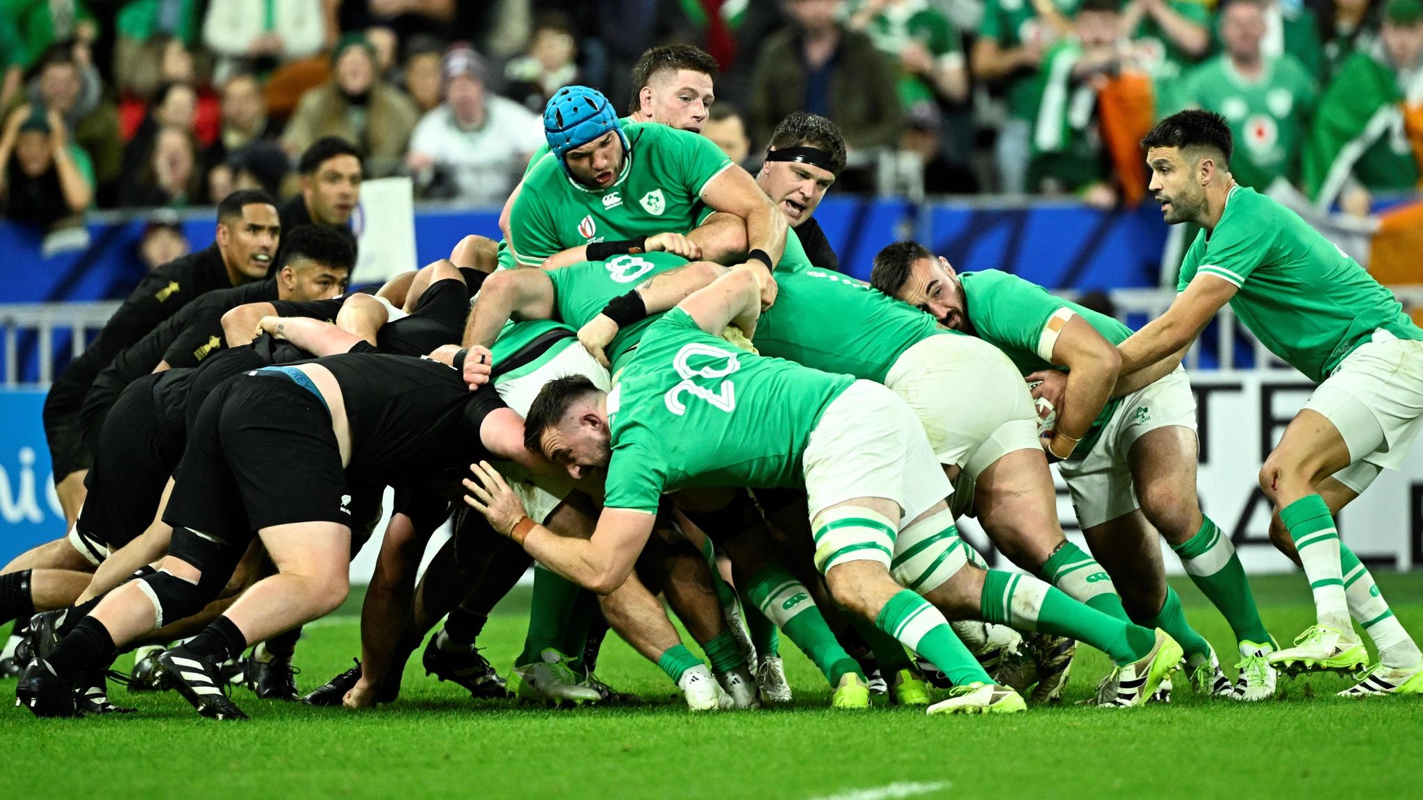 Ireland 24-28 New Zealand: All Blacks break Irish Rugby World Cup ...