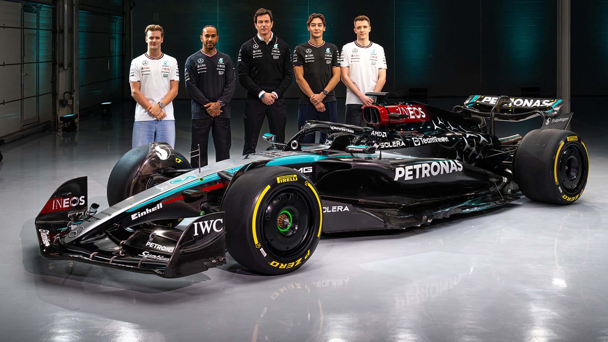 Mercedes launch new-look 2024 Formula 1 car, the W15, as they bid to ...