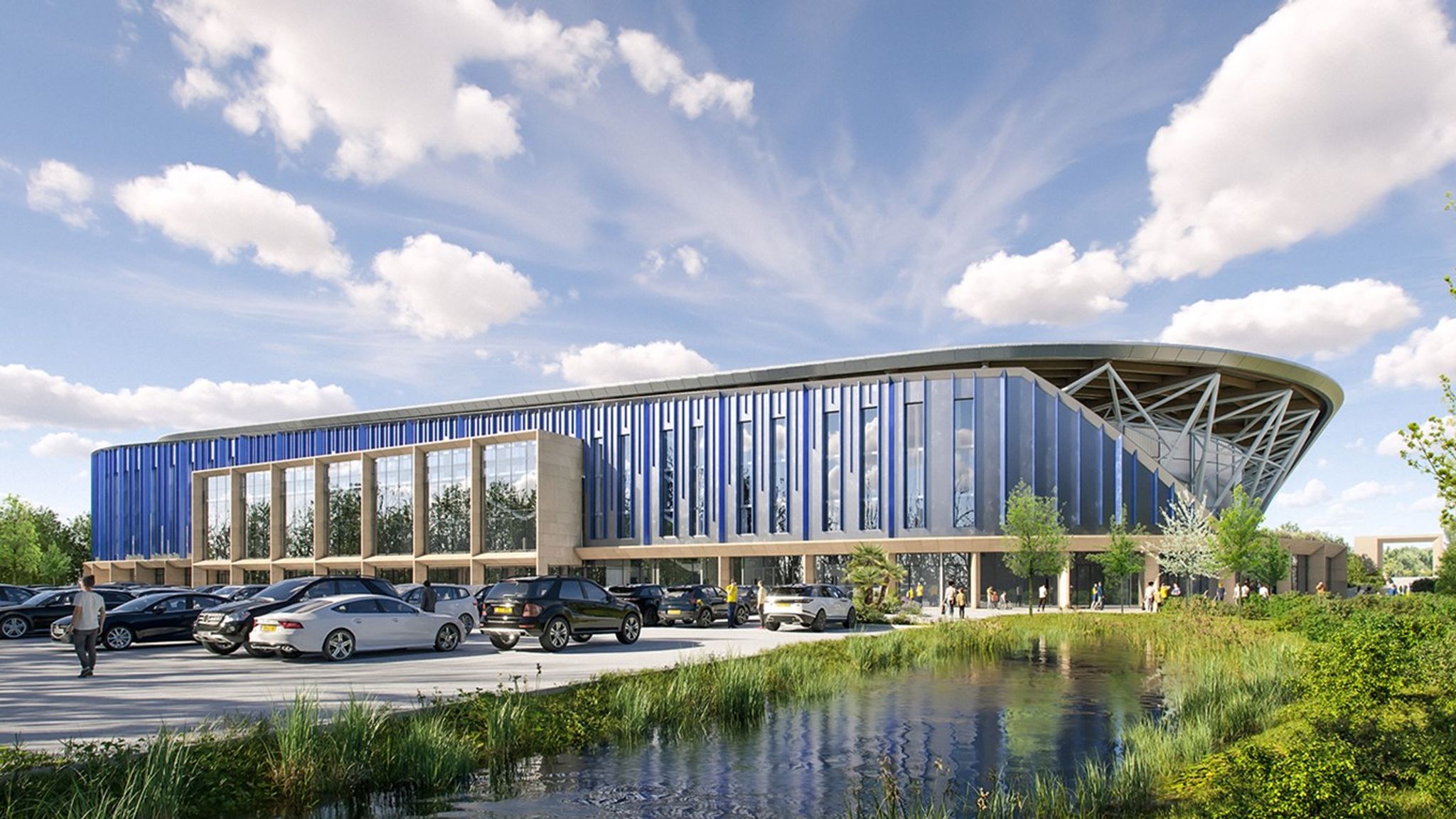 Oxford United unveil plans to build first all-electric stadium in UK ...