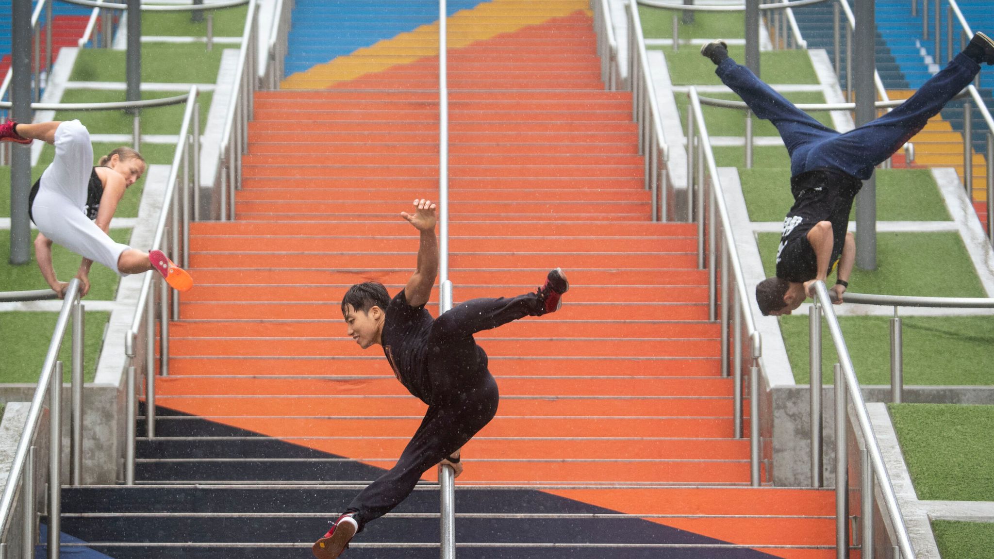 Street Sports: Learn more about parkour, skateboarding and breaking ...