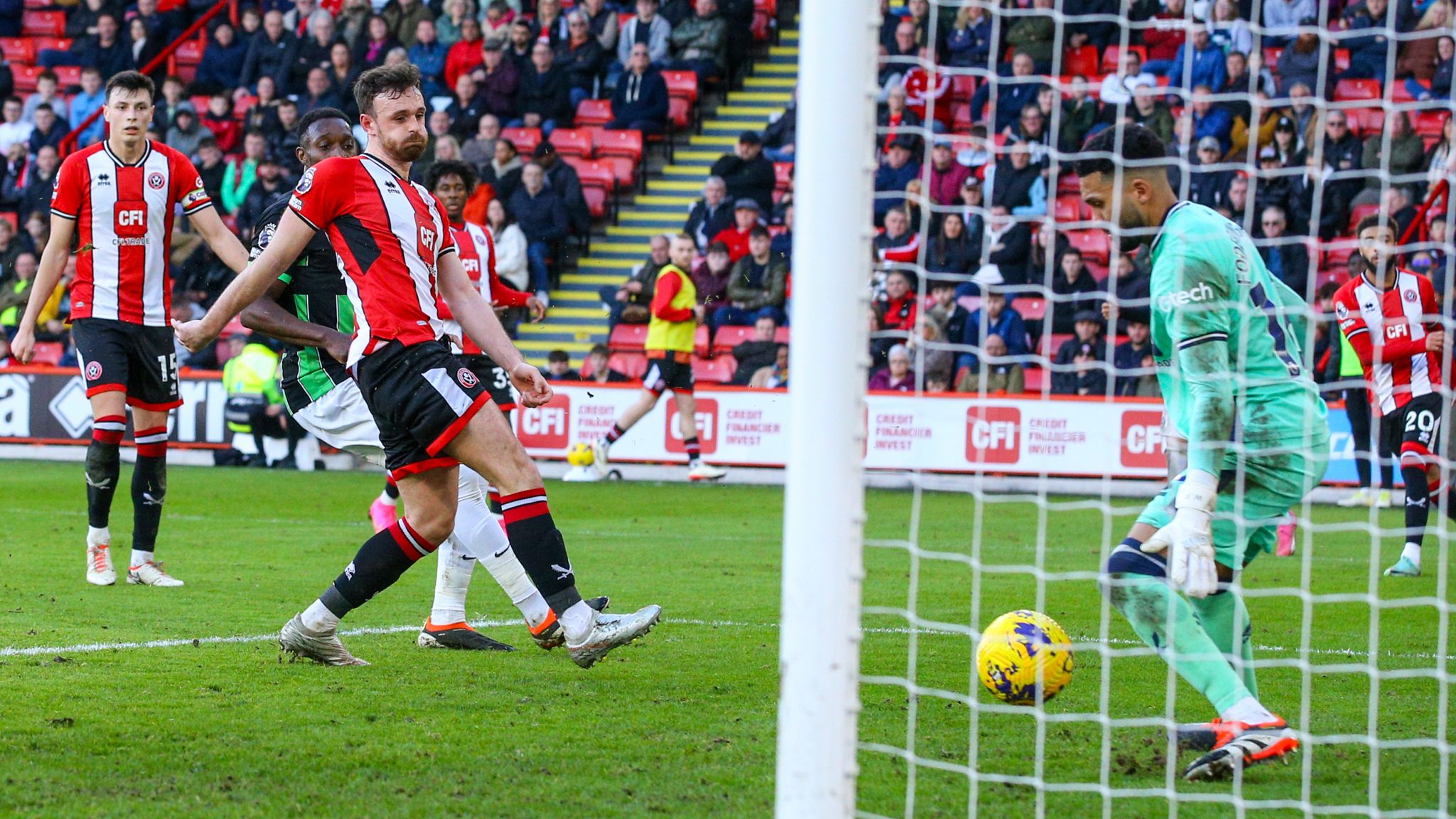Sheffield United 0-5 Brighton: Mason Holgate sent off as Simon Adingra ...