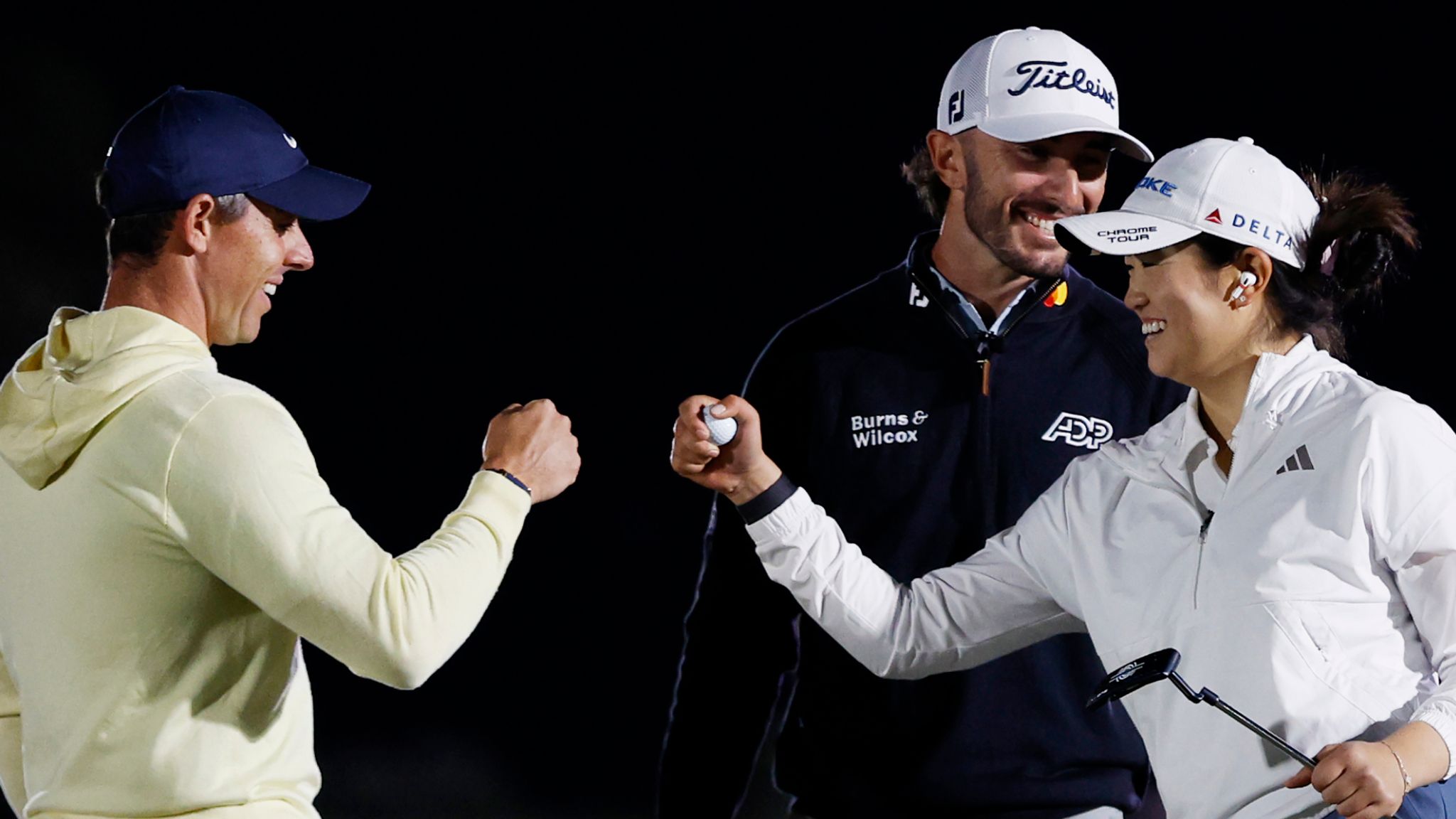 The Match: Rory McIlroy beats Max Homa, Lexi Thompson and Rose Zhang in ...